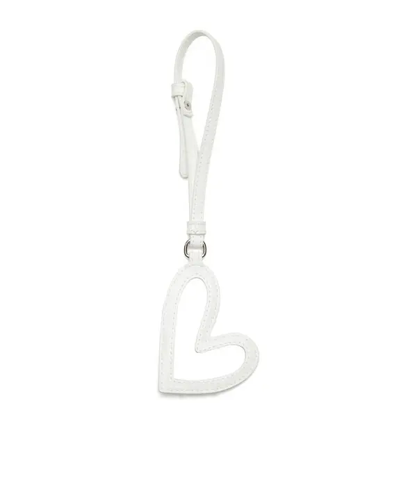 DIESEL® Patentleather Heart Charm