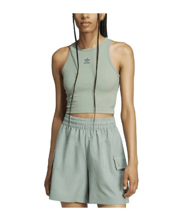 ADIDAS ORIGINALS Ribbed Tank Top - No