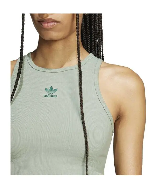 ADIDAS ORIGINALS Ribbed Tank Top - No