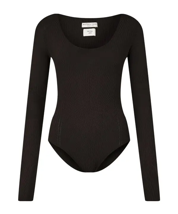 Bottega Veneta Solid Color Bodysuit