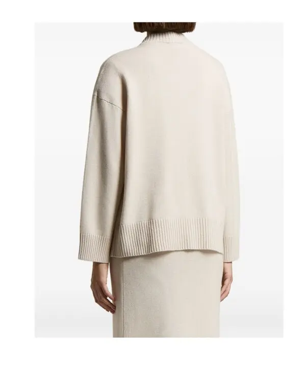 Peserico Ribbed-knit V-neck Sweater