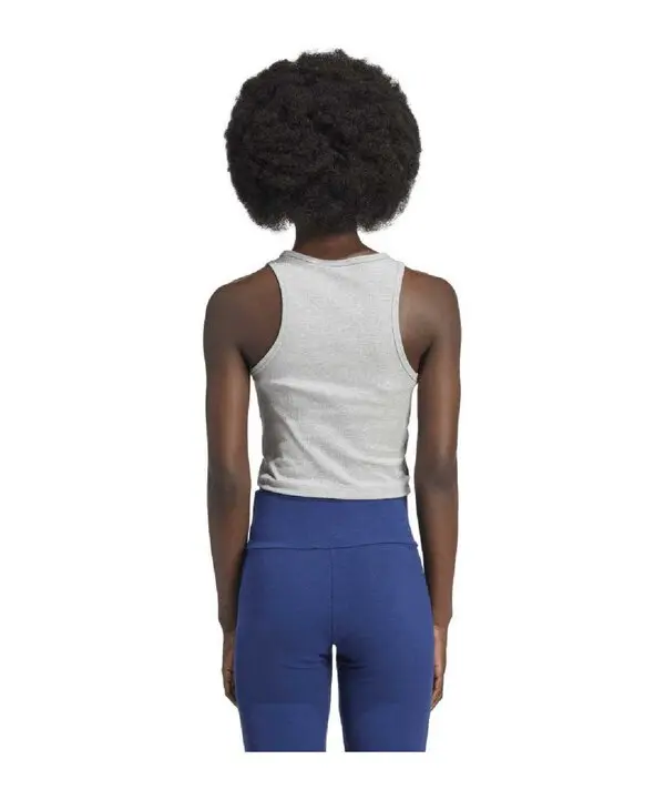 ADIDAS ORIGINALS Ribbed Cropped Tank Top