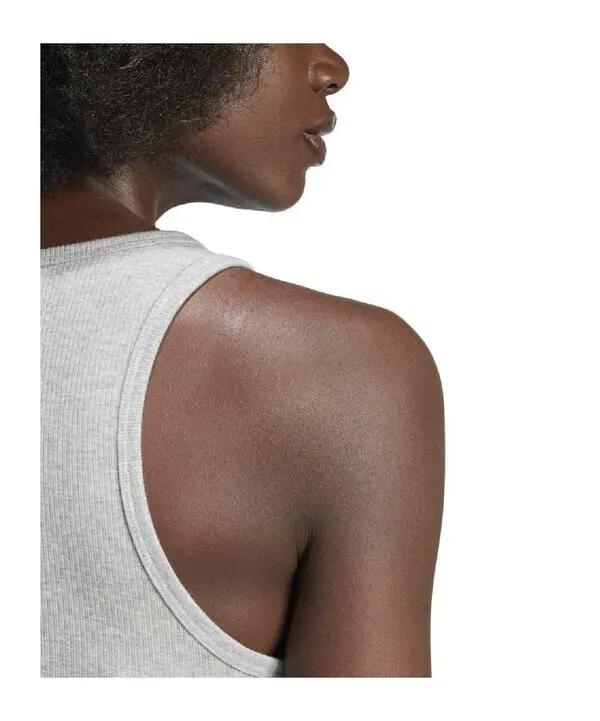 ADIDAS ORIGINALS Ribbed Cropped Tank Top