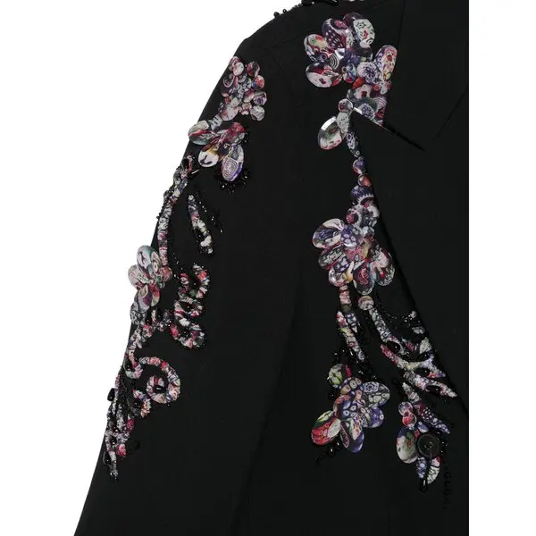 Dries Van Noten Embellished Double-breasted Blazer