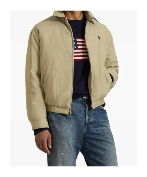 Polo Ralph Lauren Big Bayport Zip-up Jacket - Beige