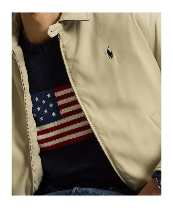 Polo Ralph Lauren Big Bayport Zip-up Jacket - Beige