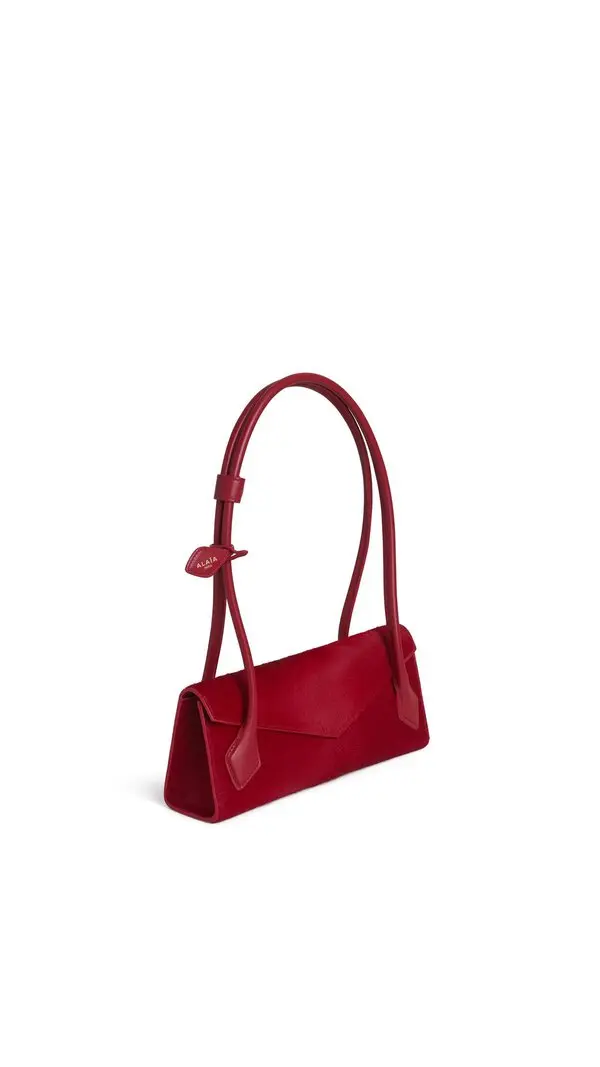 Alaïa Le Teckel Flap Small Bag In Haircalf