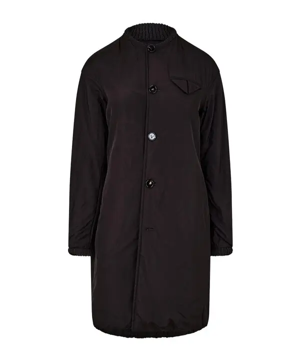 Bottega Veneta Simple Coat - Black