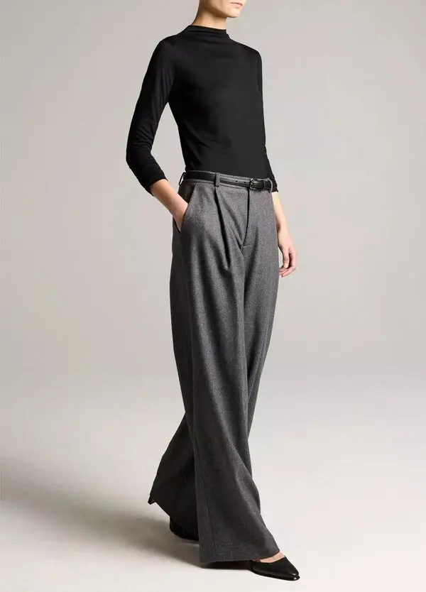 Vince Wide-leg Casual Trousers