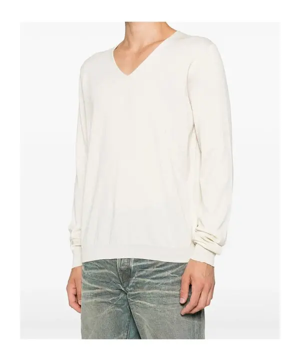 MAISON MARGIELA V-neck Long Sleeve Sweater