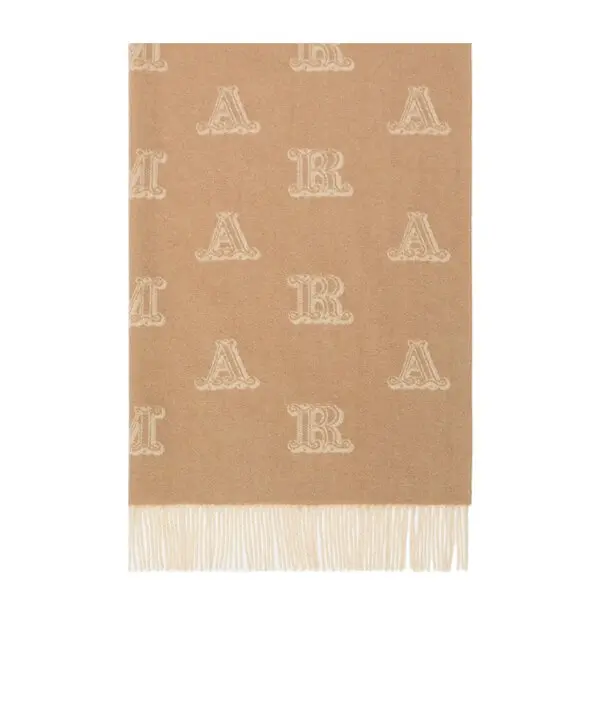 Max Mara Sable Cashmere Stole - Camel