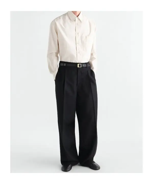 LEMAIRE Washed Chest-pocket Shirt