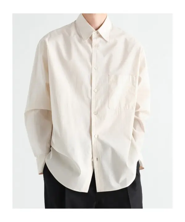 LEMAIRE Washed Chest-pocket Shirt