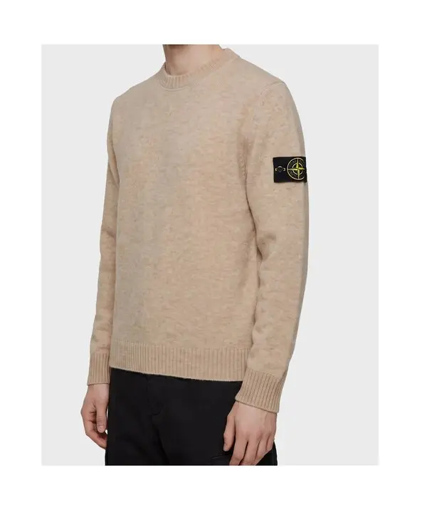 Stone Island Long-sleeve Crew-neck Sweater