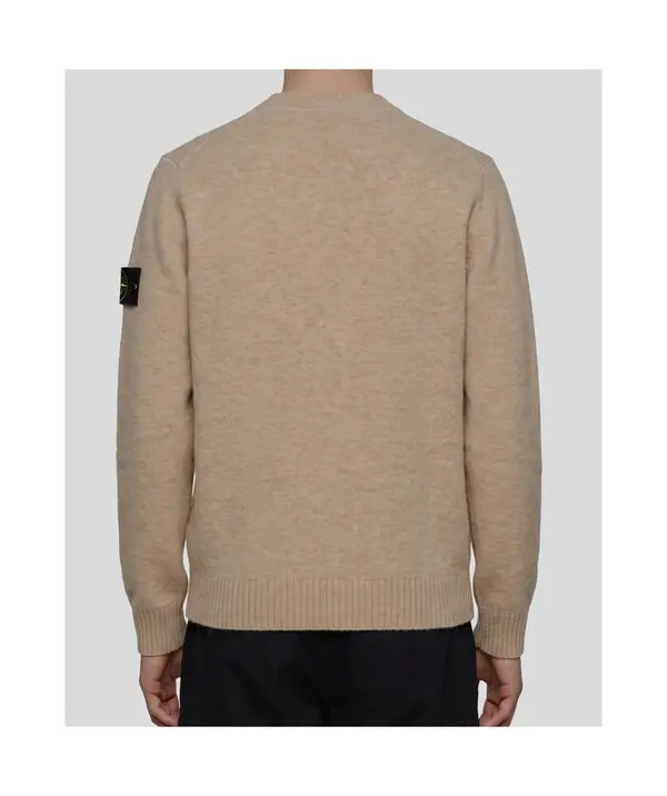 Stone Island Long-sleeve Crew-neck Sweater