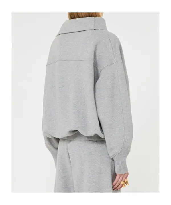 Sportmax Asymmetric Press-stud Sweatshirt