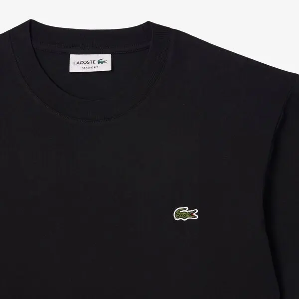 Lacoste Cotton Tshirt With Crocodile Logo