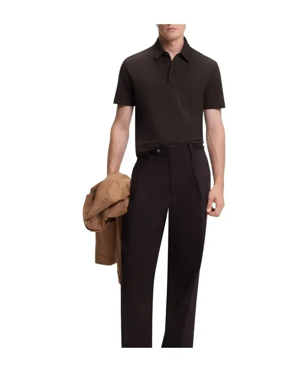 Hugo Boss Short-sleeved Cotton Polo Shirt