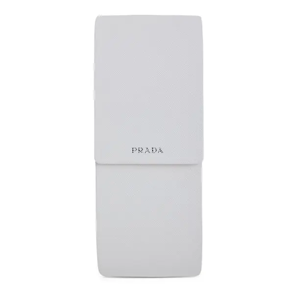 Prada Rimless Shieldstyle Sunglasses