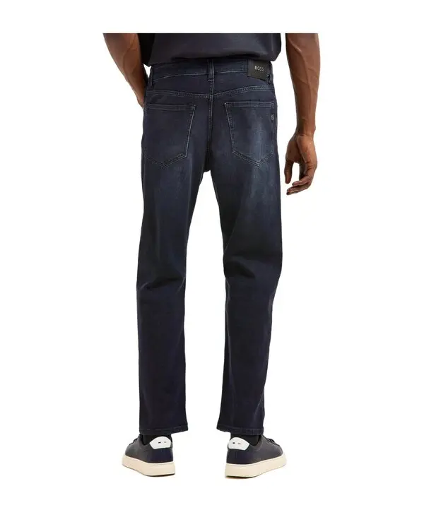 Hugo Boss Straight Leg Dark Wash Jeans - No