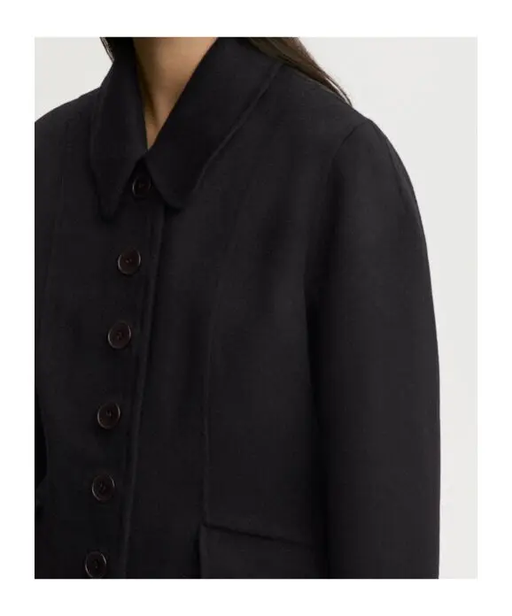 BY MALENE BIRGER Pointcollar Singlebreasted Long Coat
