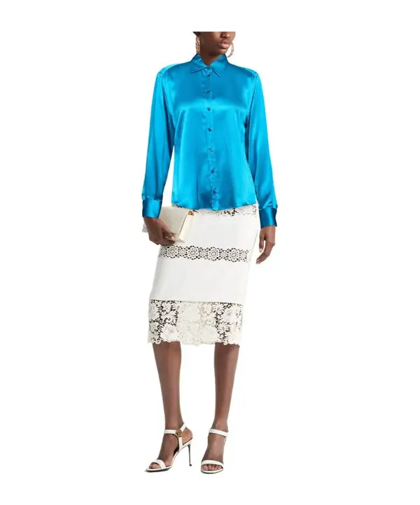 Dolce & Gabbana Solid-color Satin Shirt