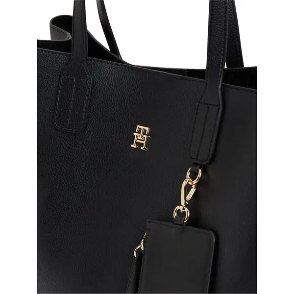 Tommy Hilfiger Satchel Bag With Gold Tone Hardware