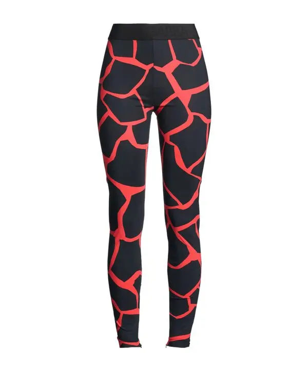 Dolce & Gabbana Two-tone Stretch Leggings - Black
