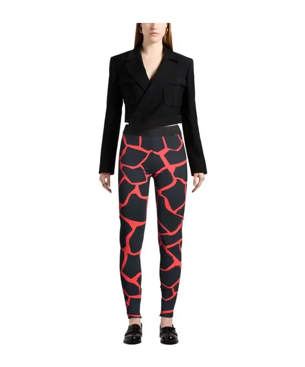Dolce & Gabbana Two-tone Stretch Leggings