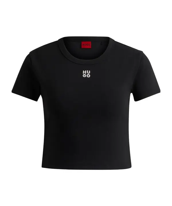 Hugo Boss Minimalist Cropped Tshirt