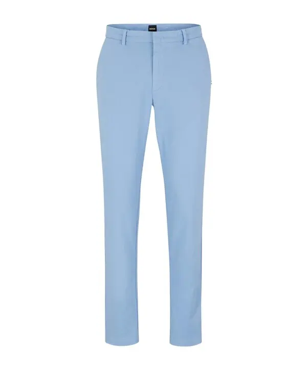 Hugo Boss Lightblue Twill Chino Trousers