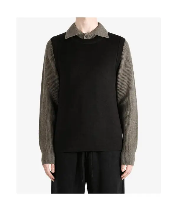 MAISON MARGIELA Long-sleeve Polo-collar Sweater
