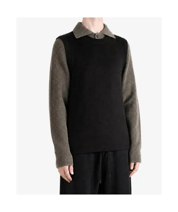 MAISON MARGIELA Long-sleeve Polo-collar Sweater