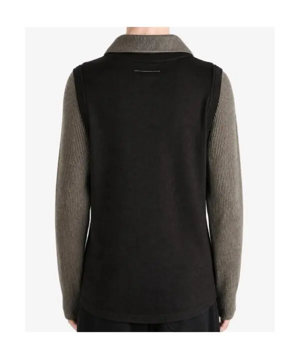 MAISON MARGIELA Long-sleeve Polo-collar Sweater