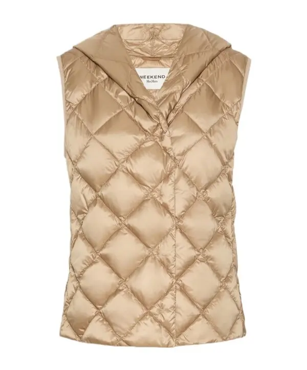Max Mara Water-repellent Quilted Padded Gilet