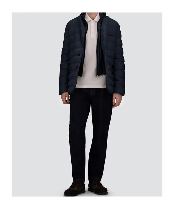 Herno Quilted Long-sleeve Down Jacket