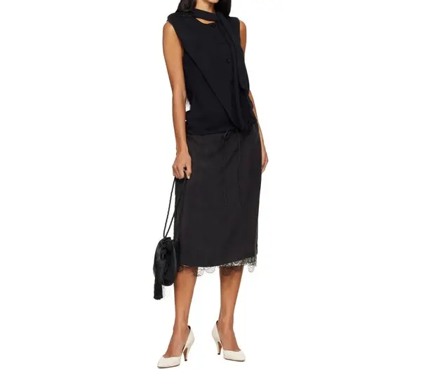Studio Nicholson Drawstring Skirt