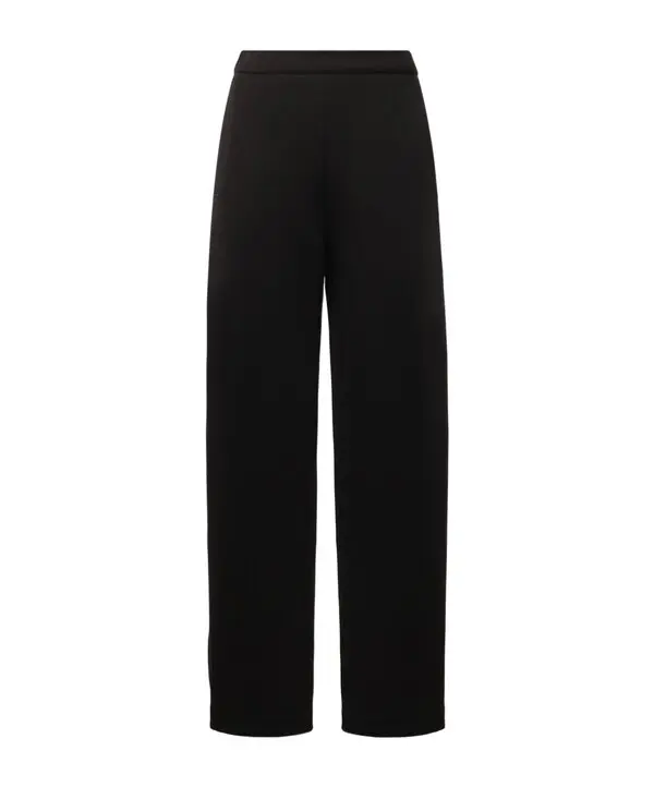 Max Mara Elastic Waist Casual Pants - Black