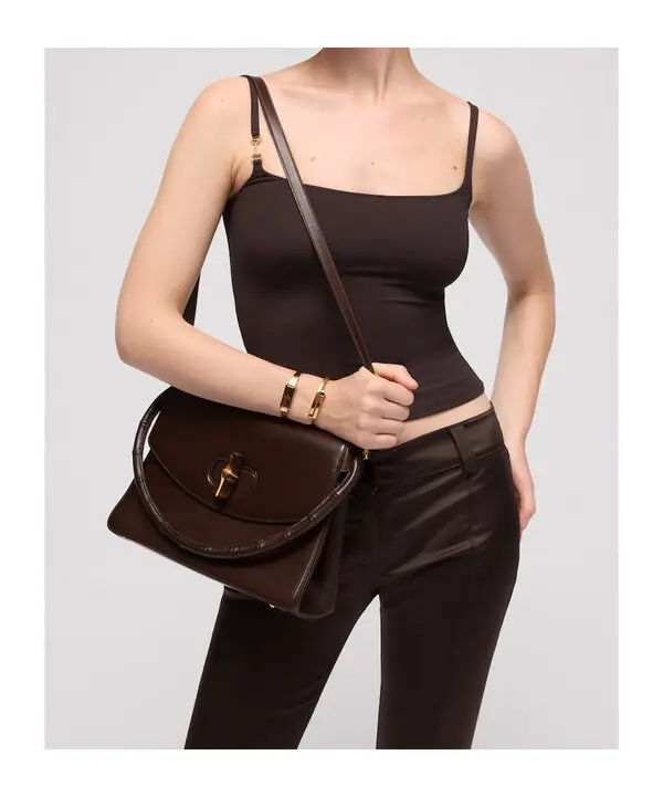 Gucci Bamboo Vendetta Medium Top Handle Bag