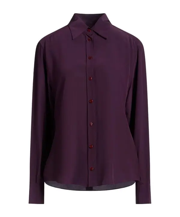 Dolce & Gabbana Solid-color Chiffon Shirt