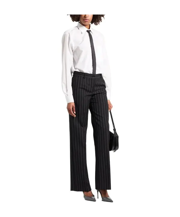 Dolce & Gabbana Straight-leg Striped Dress Pants