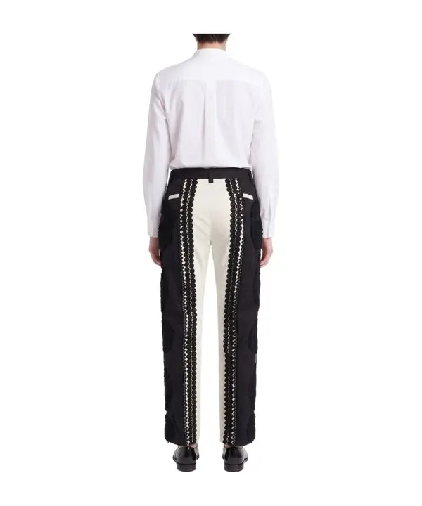 Dolce & Gabbana Paneled Tapered Pants