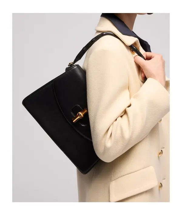 Gucci Bamboo Vendetta Medium Top Handle Bag