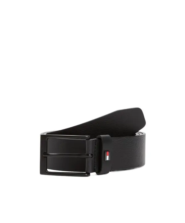 Tommy Hilfiger Solid Color Leather Belt