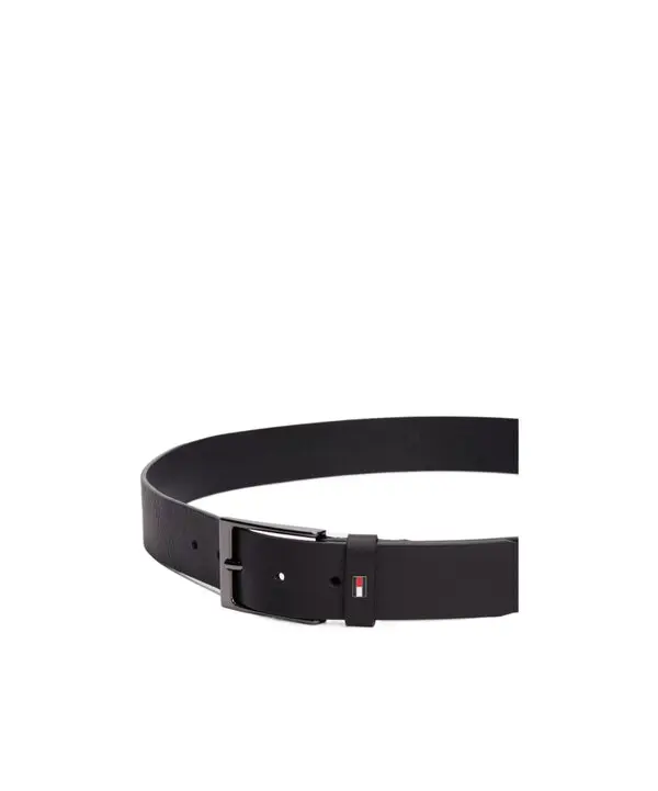 Tommy Hilfiger Solid Color Leather Belt