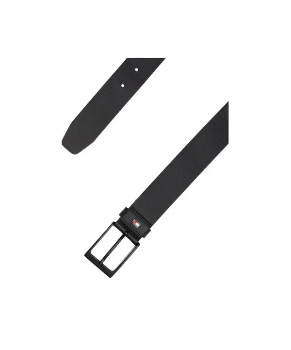 Tommy Hilfiger Solid Color Leather Belt
