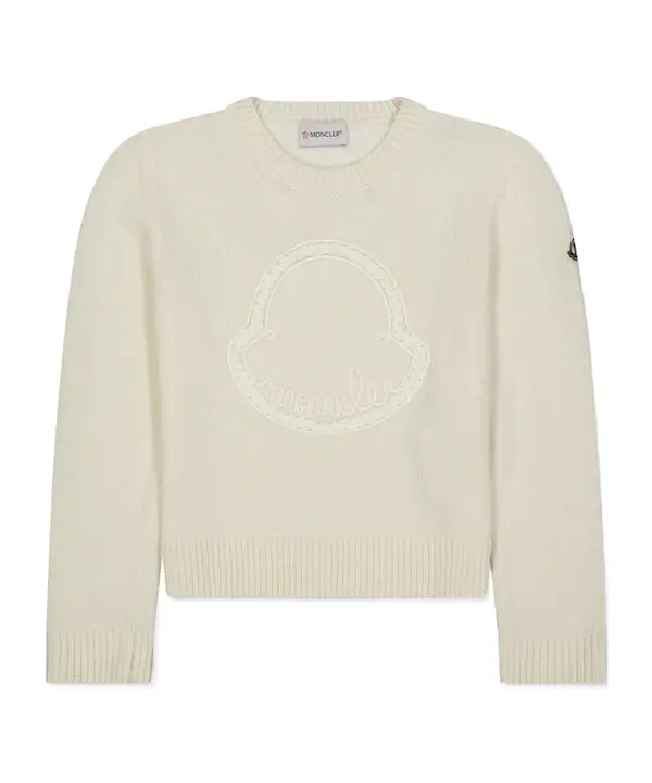 Moncler Embroidered Logo Jumper