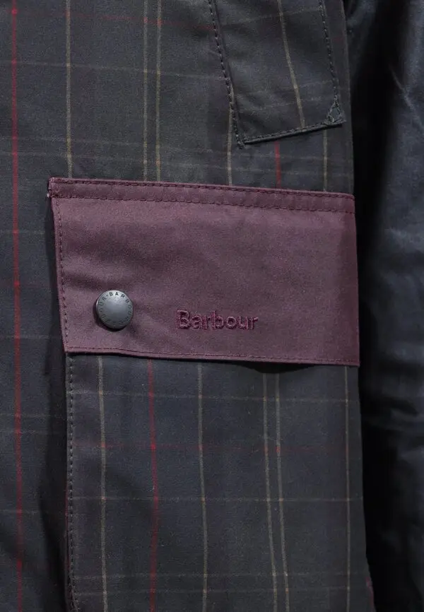 Barbour Patchwork Cordcollar Wax Jacket
