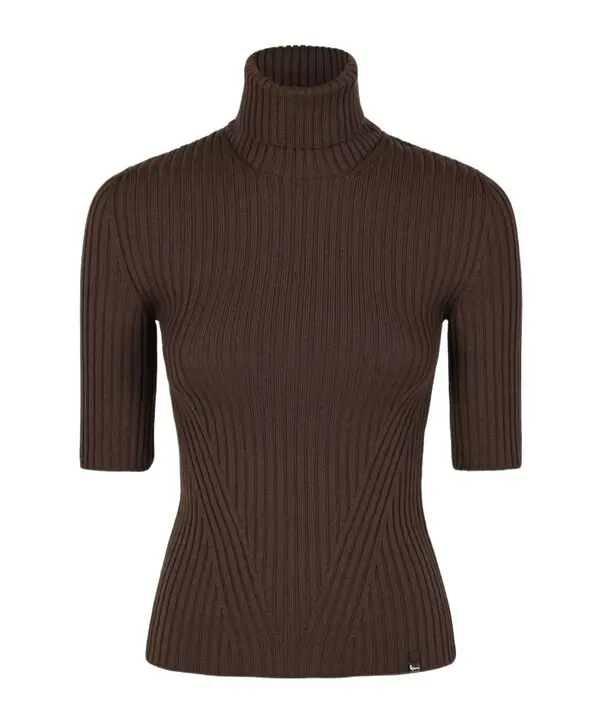 Herno Ribbed-knit Turtleneck Sweater - Green
