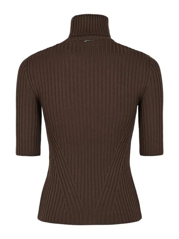 Herno Ribbed-knit Turtleneck Sweater